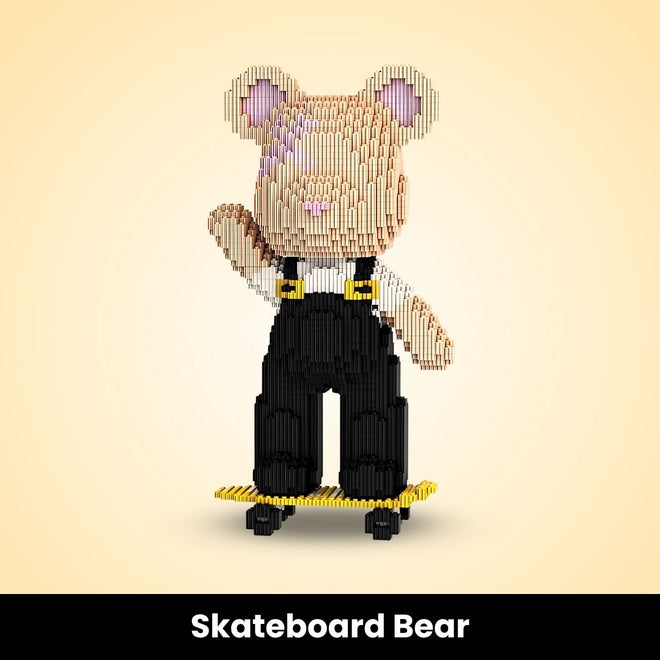 TedBricks™ Mini Buildable Brick Bears (3000+ pcs)